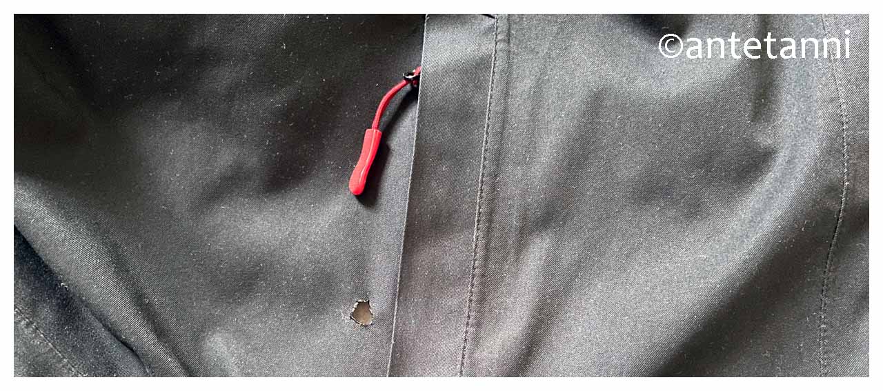 Brandloch In Jacke Reparieren